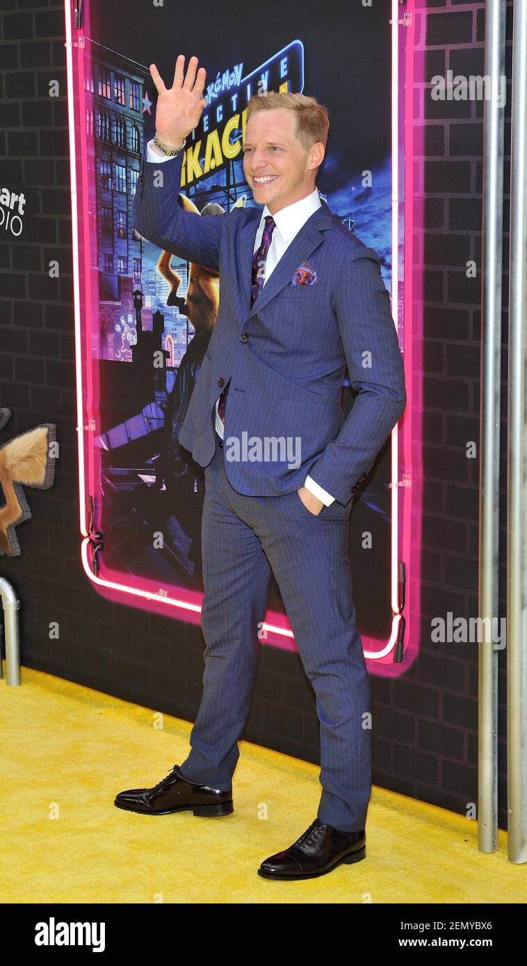 Actor Chris Geere attends the U.S. premiere of Pokemon Detective ...