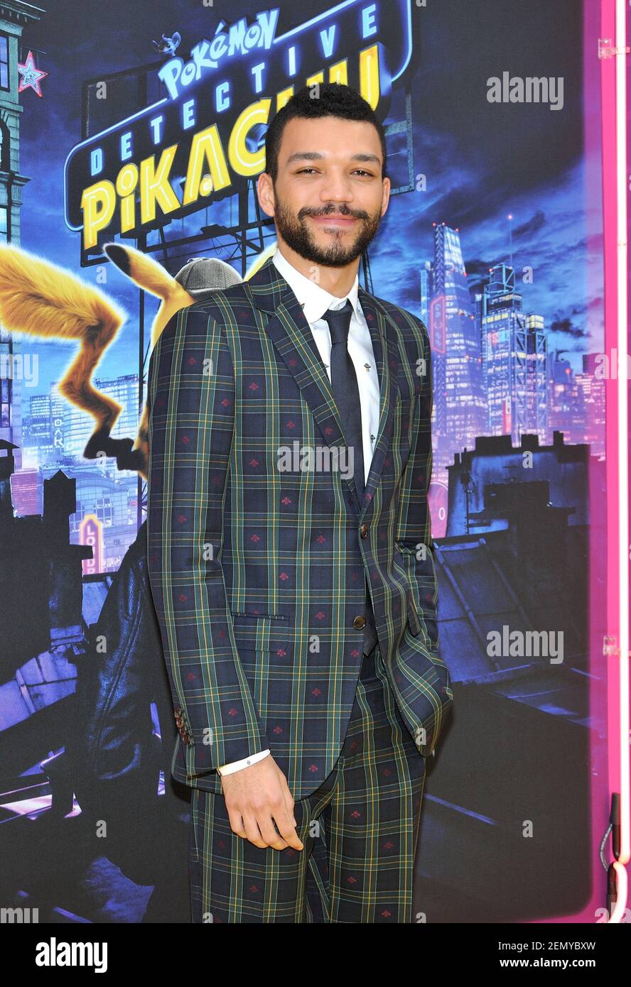 Actor Justice Smith attends the U.S. premiere of Pokemon Detective ...