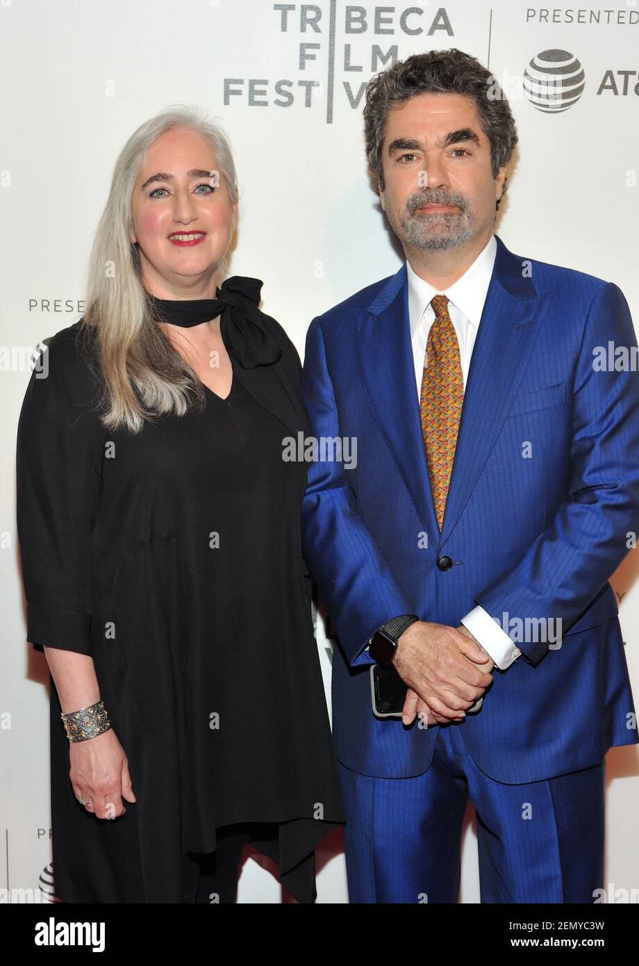 Director Joe Berlinger (R) and guest attend the N.Y. premiere of ...