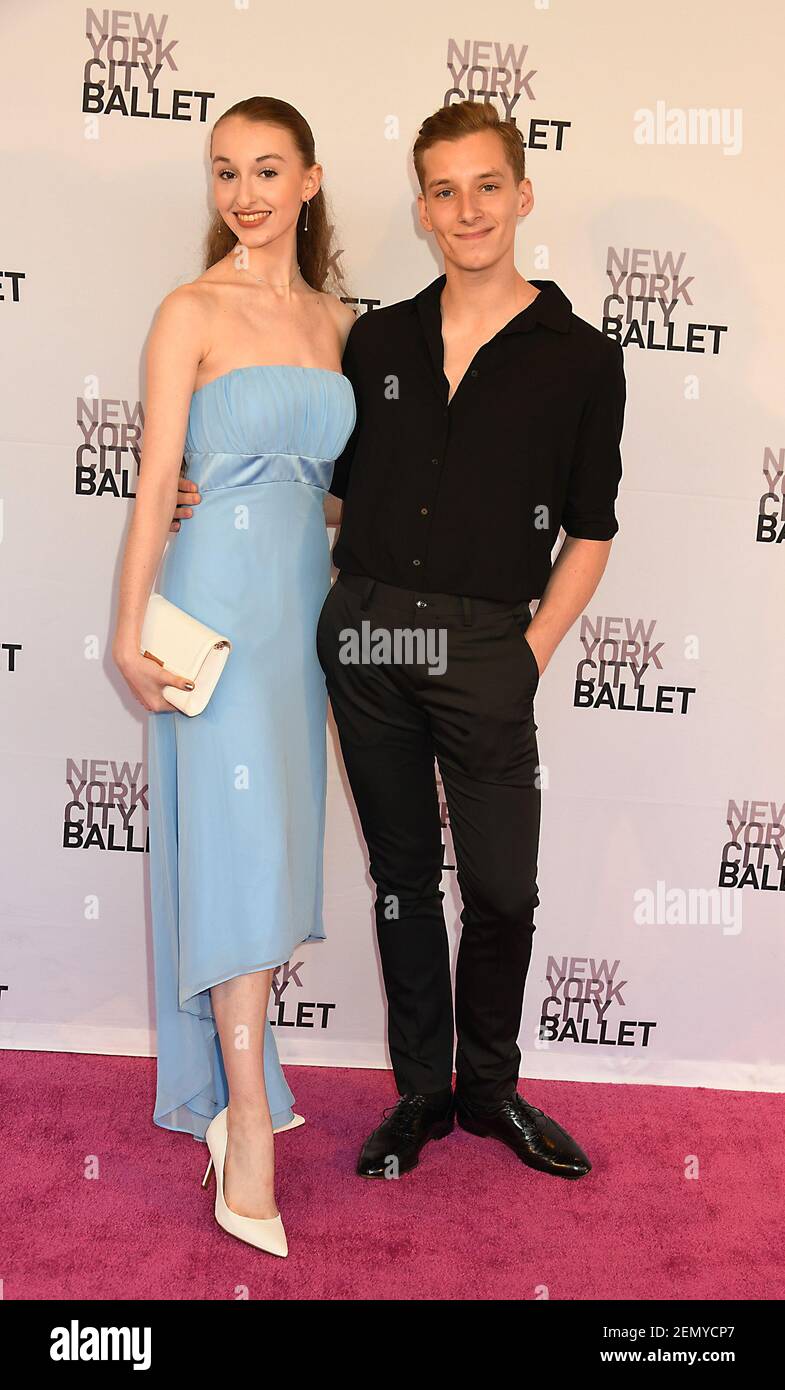 New York City Ballet dancers attends the New York City Ballet Spring ...