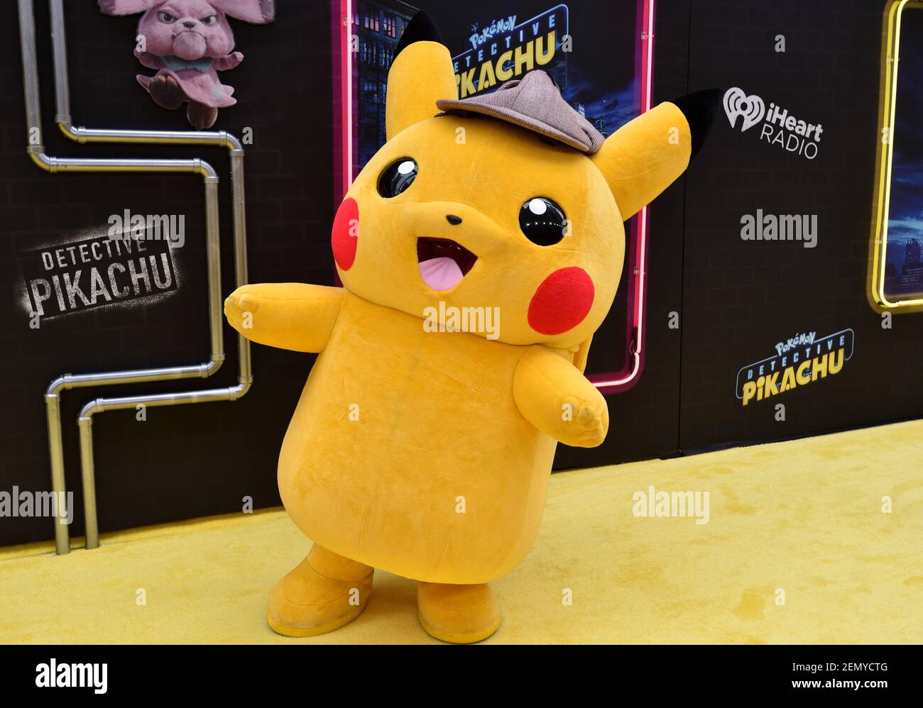 "Detective Pikachu" at the U.S. premiere of Pokemon Detective Pikachu ...