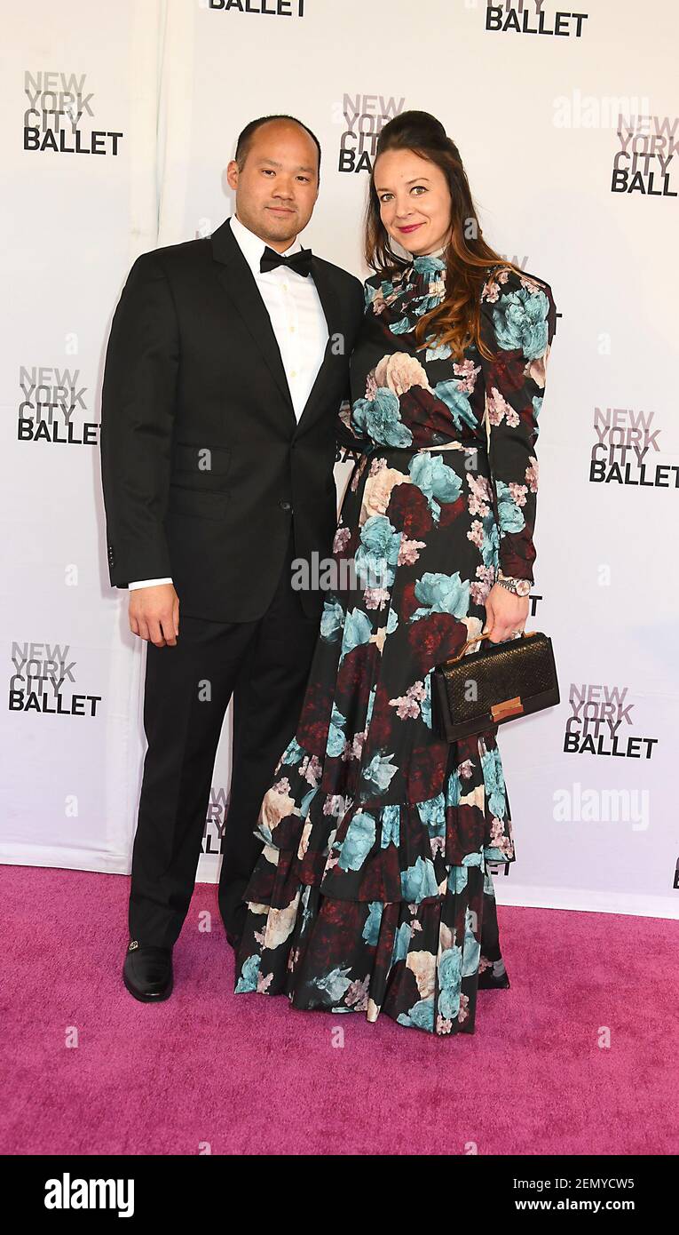 Frank Lau and Victoria Lau attends the New York City Ballet Spring Gala ...