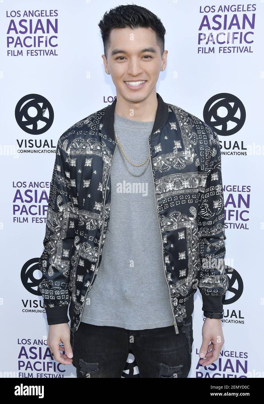 Carlin James at the 2019 Los Angeles Asian Pacific Film Festival ...