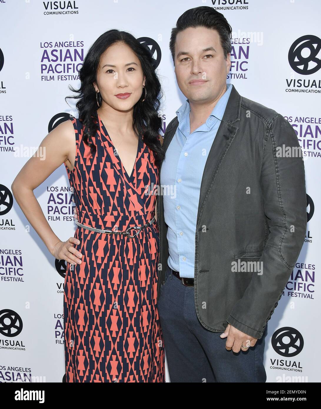 (L-R) DeeDee Magno Hall and Cliffton Hall at the 2019 Los Angeles Asian ...