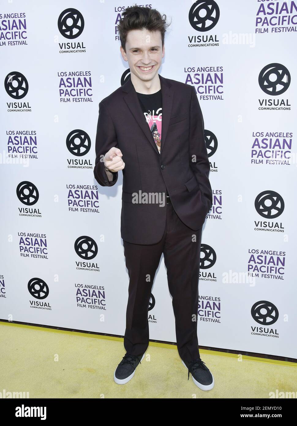 Liam Booth at the 2019 Los Angeles Asian Pacific Film Festival ...