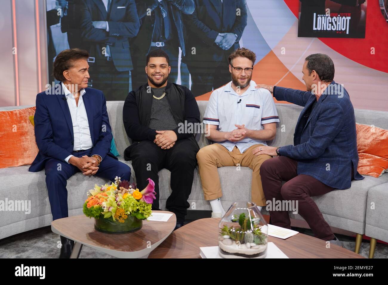 Jose Luis Rodriguez "El Puma", O'Shea Jackson and Seth Rogen visit ...