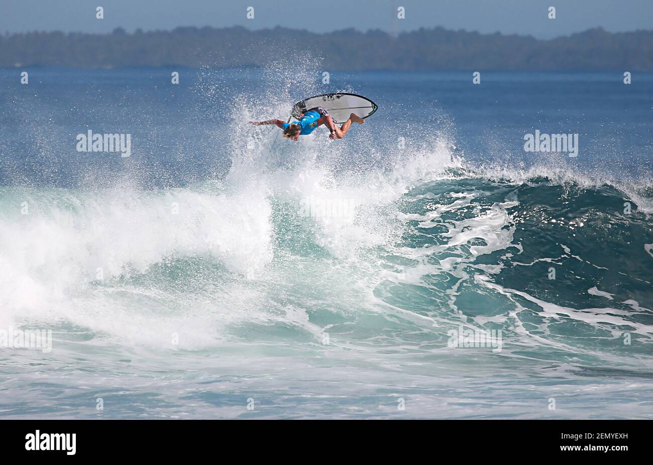 Professional Brazilian surfer Lucas Silveira wins the World Surf League ...