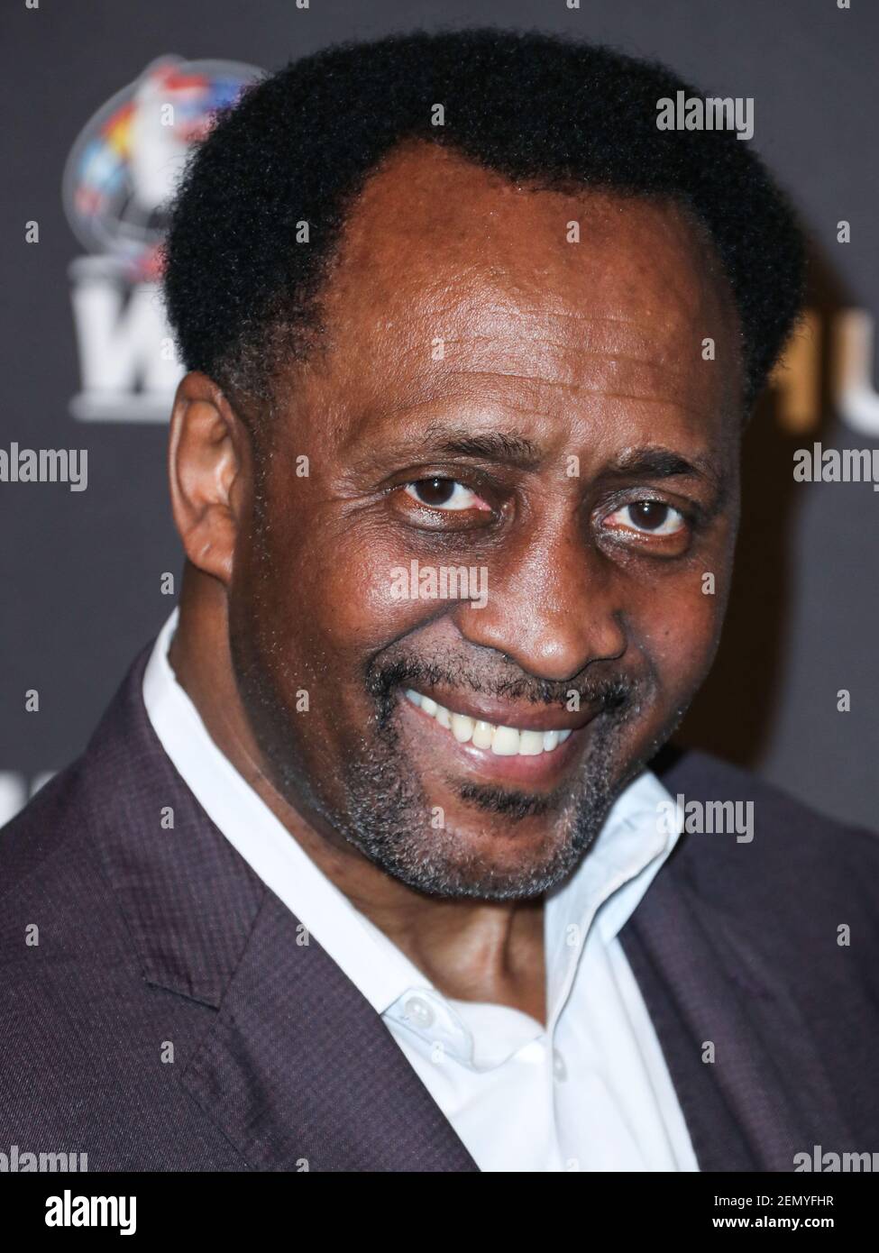 LAS VEGAS, NEVADA, USA - MAY 03: Thomas Hearns arrives at the Hublot x ...