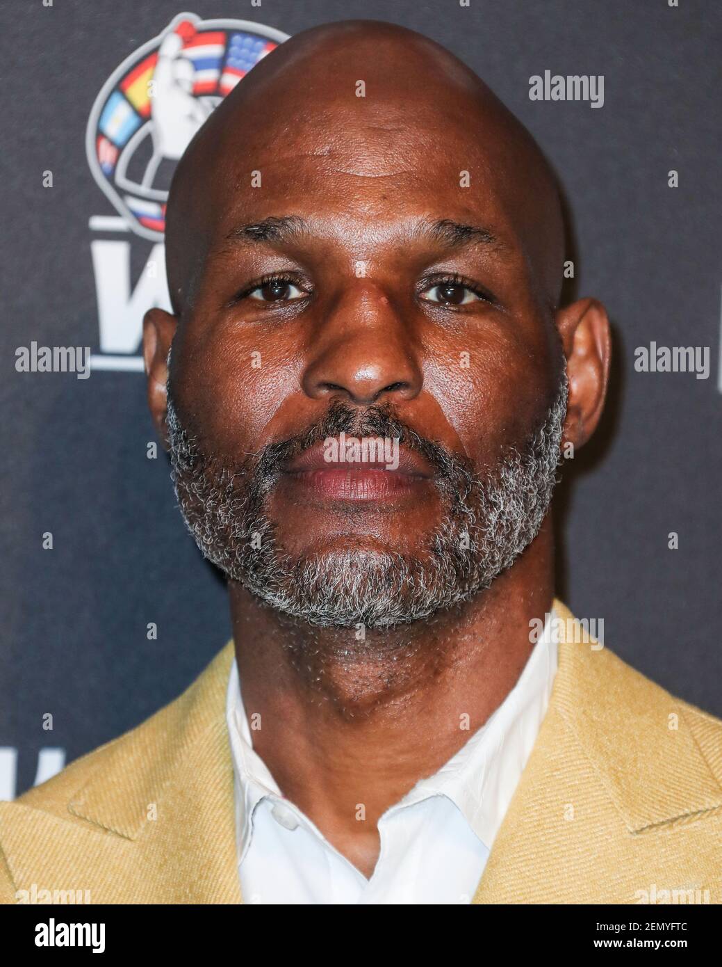 LAS VEGAS, NEVADA, USA - MAY 03: Bernard Hopkins arrives at the Hublot ...