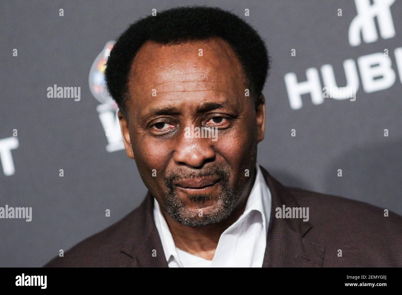 LAS VEGAS, NEVADA, USA - MAY 03: Thomas Hearns arrives at the Hublot x ...
