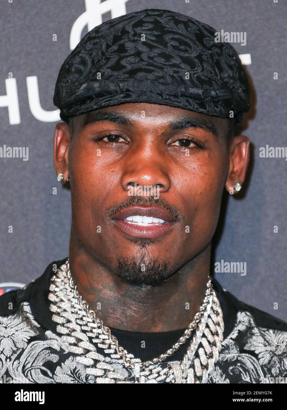 LAS VEGAS, NEVADA, USA - MAY 03: Jermell Charlo arrives at the Hublot x ...