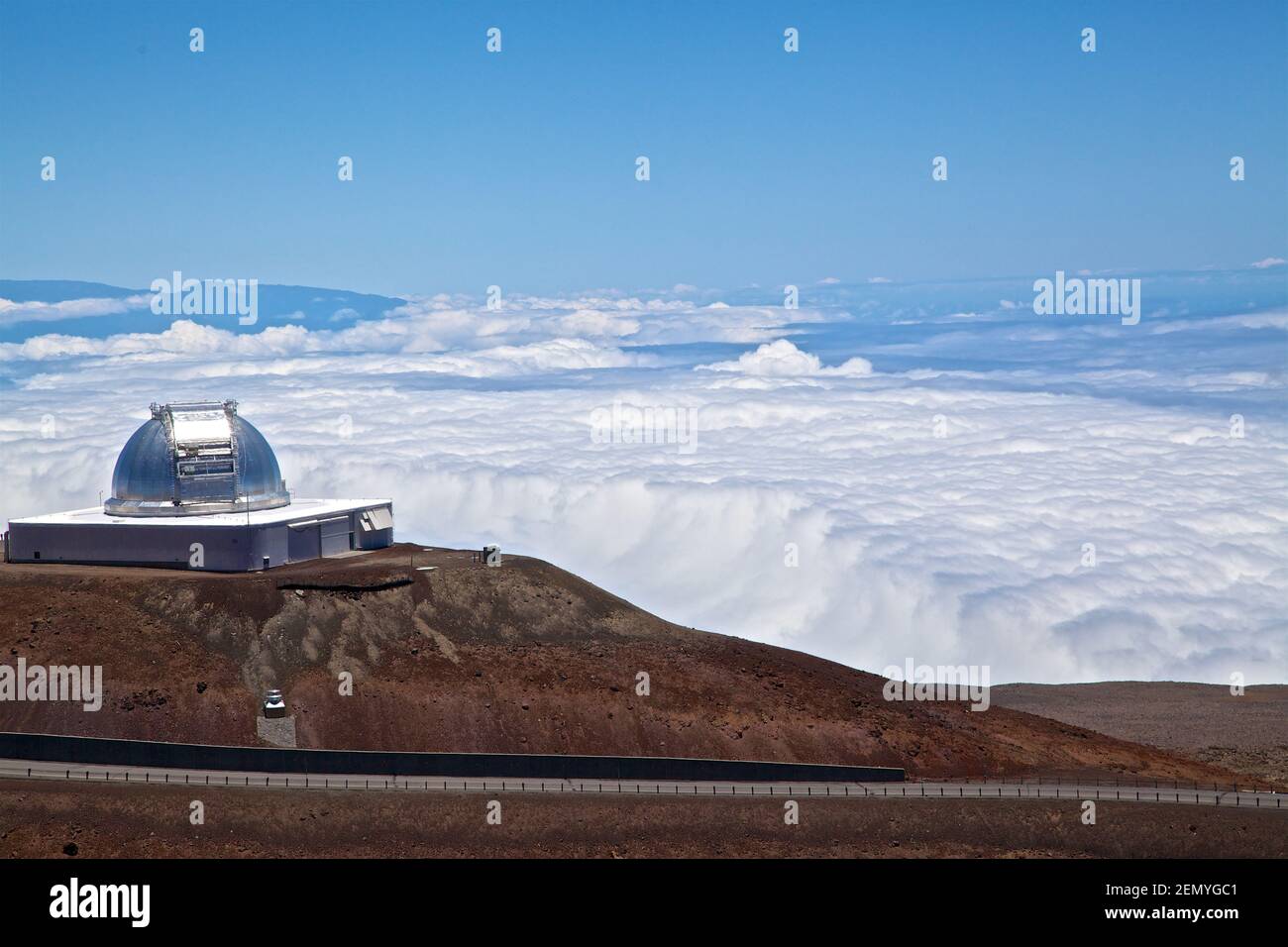Observatory in Hawaii Stock Photo - Alamy