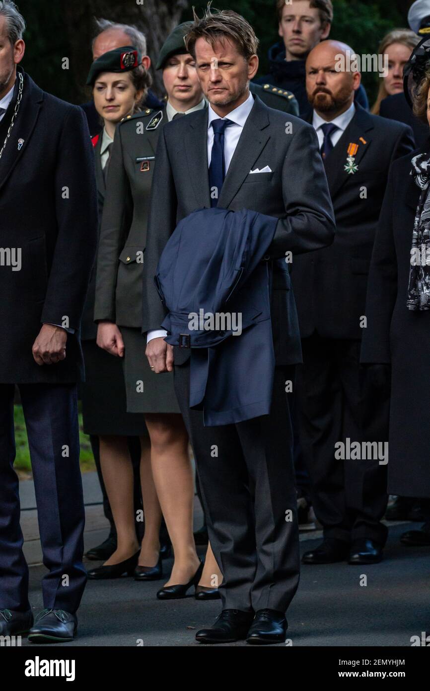 Dutch Royals at WWII Memorial Ceremony, Grebbenberg, The Netherlands ...