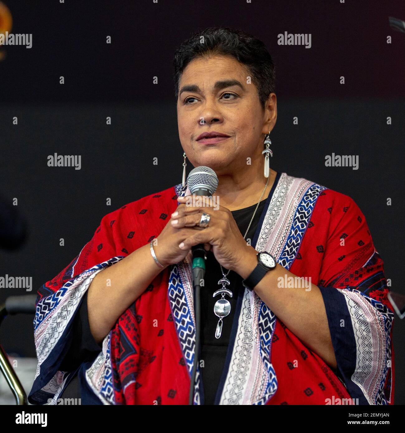Singer Leah Chase during the New Orleans Jazz and Heritage Festival on ...