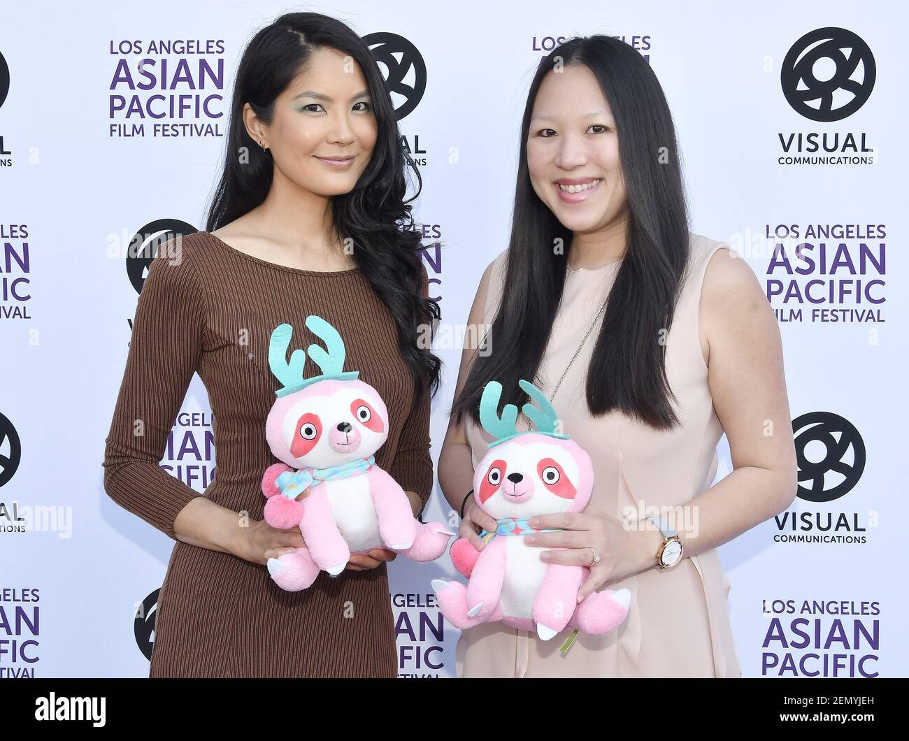 (L-R) Actress Lynn Chen and Director Emily Ting at the 2019 Los Angeles ...