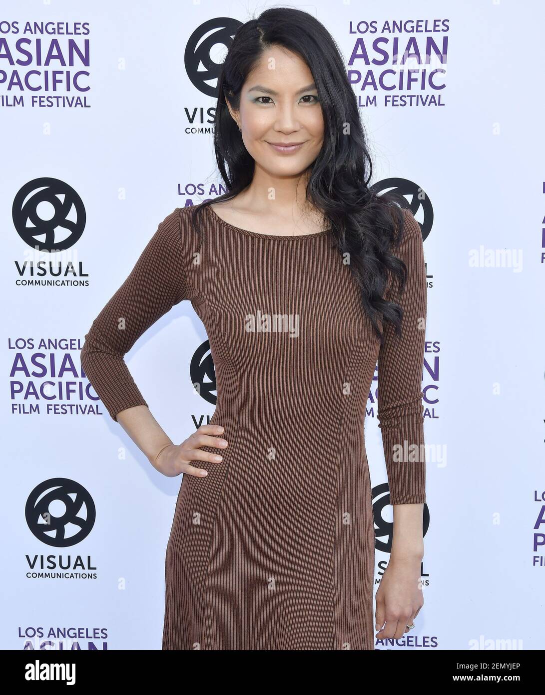 Actress Lynn Chen at the 2019 Los Angeles Asian Pacific Film Festival ...