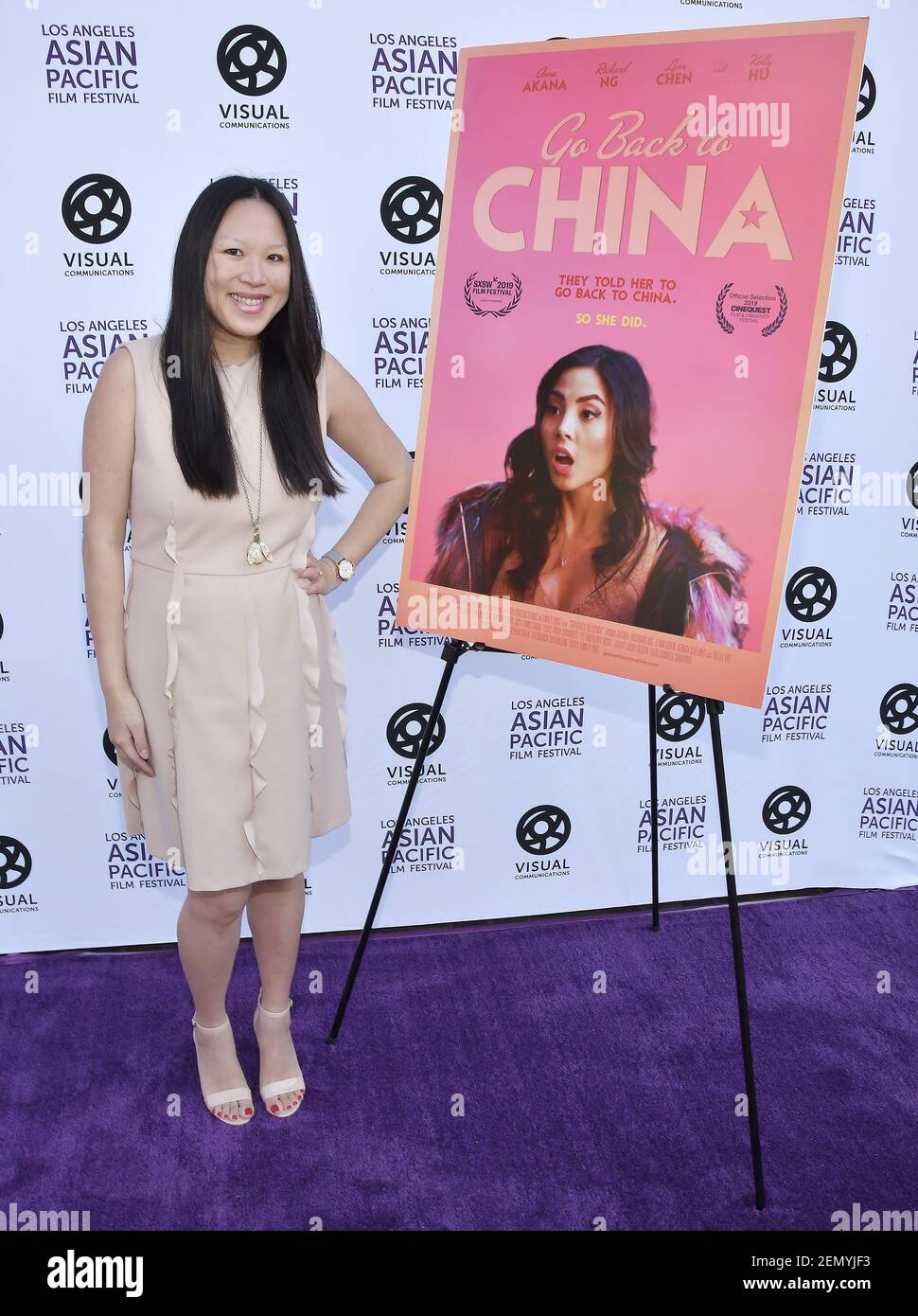 Director Emily Ting at the 2019 Los Angeles Asian Pacific Film Festival ...