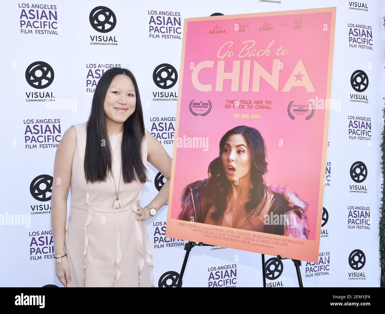 Director Emily Ting at the 2019 Los Angeles Asian Pacific Film Festival ...