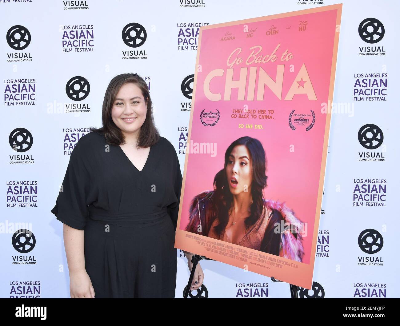 Ashley Bussell at the 2019 Los Angeles Asian Pacific Film Festival ...