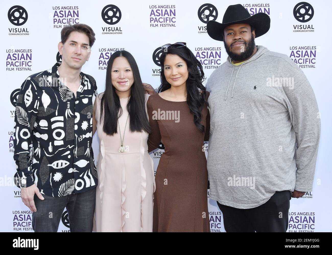 (L-R) Ryan Gray, Emily Ting, Lynn Chen and Frederick Thornton at the ...