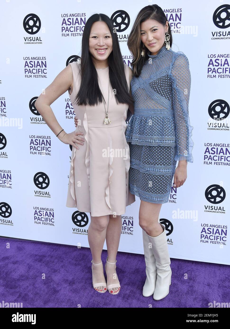(L-R) Director Emily Ting and Actress Akemi Look at the 2019 Los ...