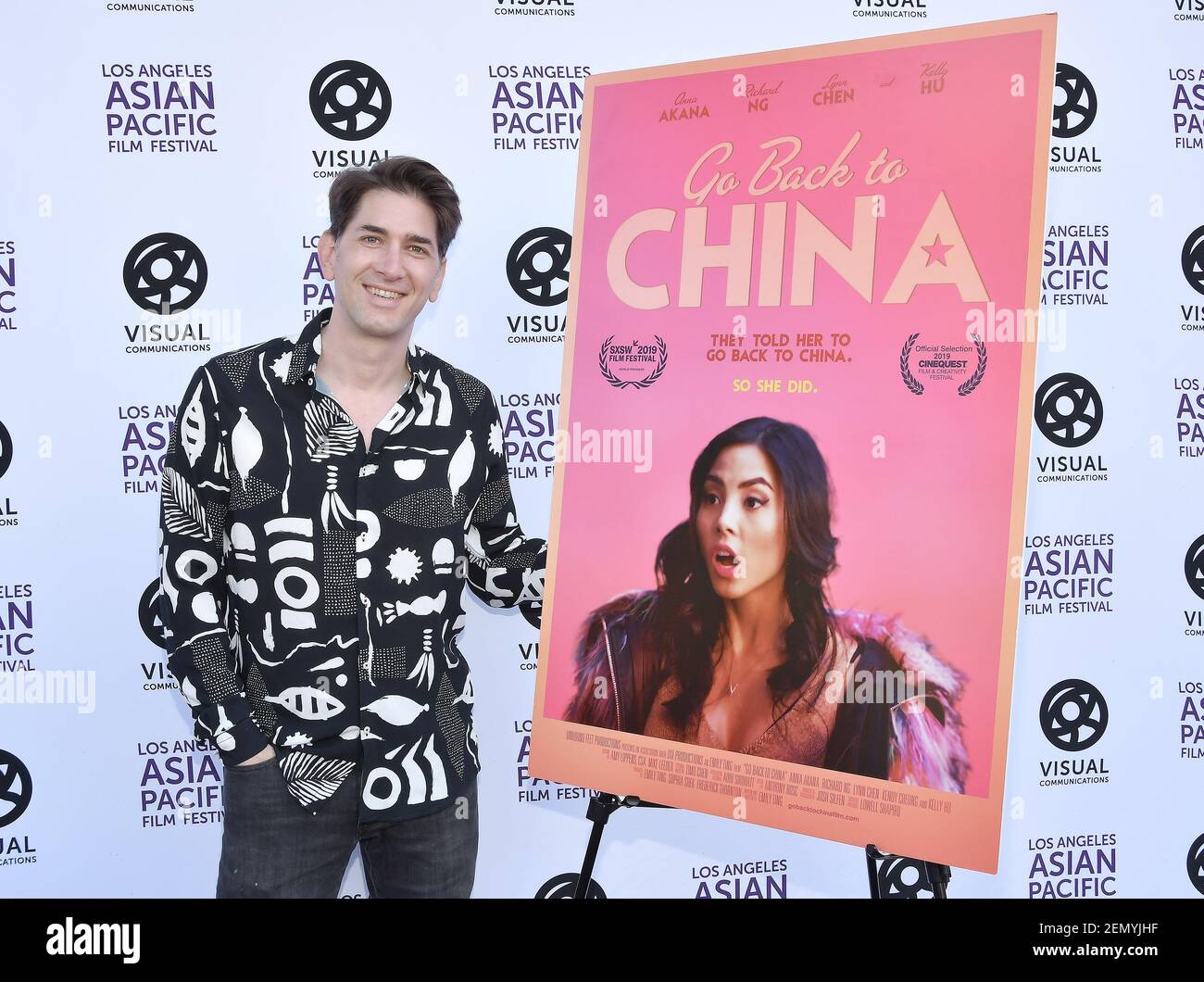 Actor Ryan Gray at the 2019 Los Angeles Asian Pacific Film Festival ...