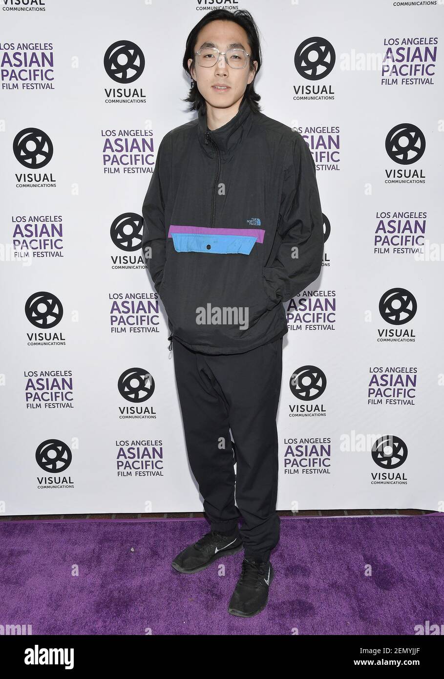 Actor Teddy Lee at the 2019 Los Angeles Asian Pacific Film Festival ...