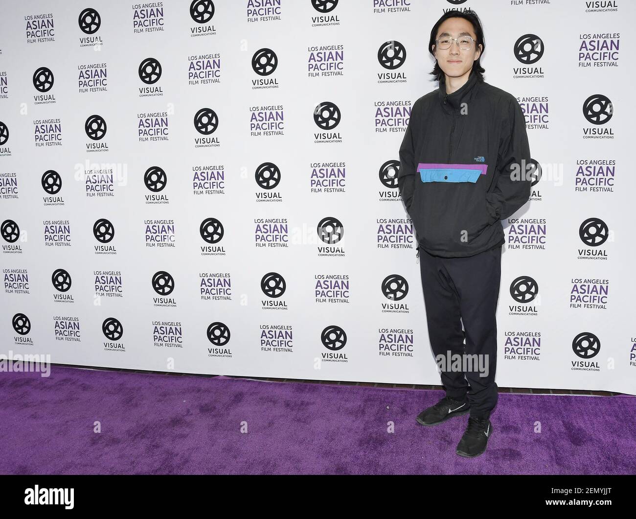 Actor Teddy Lee at the 2019 Los Angeles Asian Pacific Film Festival ...