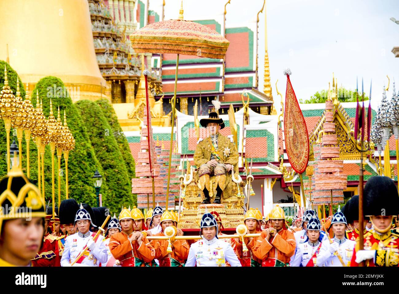 Thai King Maha Vajiralongkorn Bodindradebayavarangkun (Thai King Rama X ...