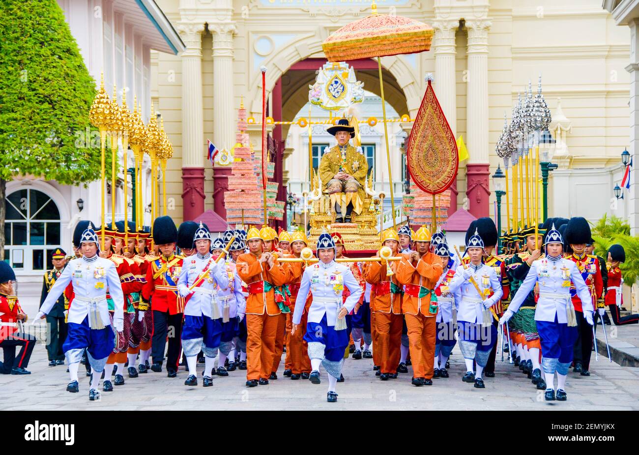 Thai King Maha Vajiralongkorn Bodindradebayavarangkun (Thai King Rama X ...