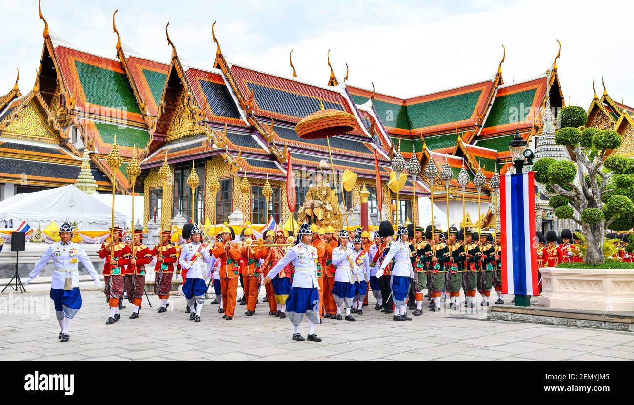 Thai King Maha Vajiralongkorn Bodindradebayavarangkun (Thai King Rama X ...