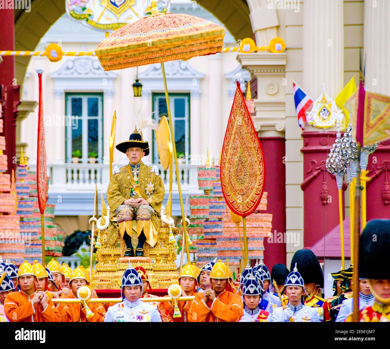 Thai King Maha Vajiralongkorn Bodindradebayavarangkun (Thai King Rama X ...