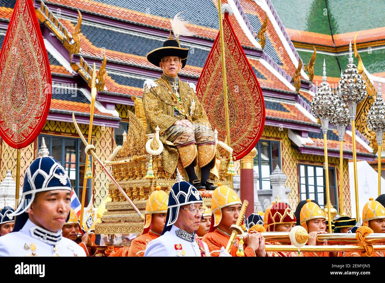 Thai King Maha Vajiralongkorn Bodindradebayavarangkun (Thai King Rama X ...