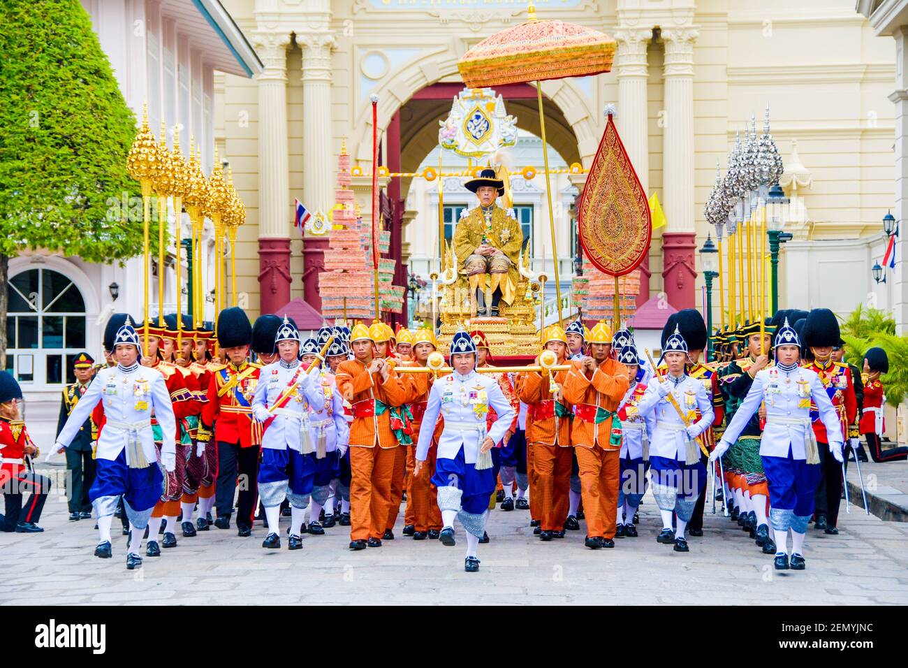 Thai King Maha Vajiralongkorn Bodindradebayavarangkun (Thai King Rama X ...