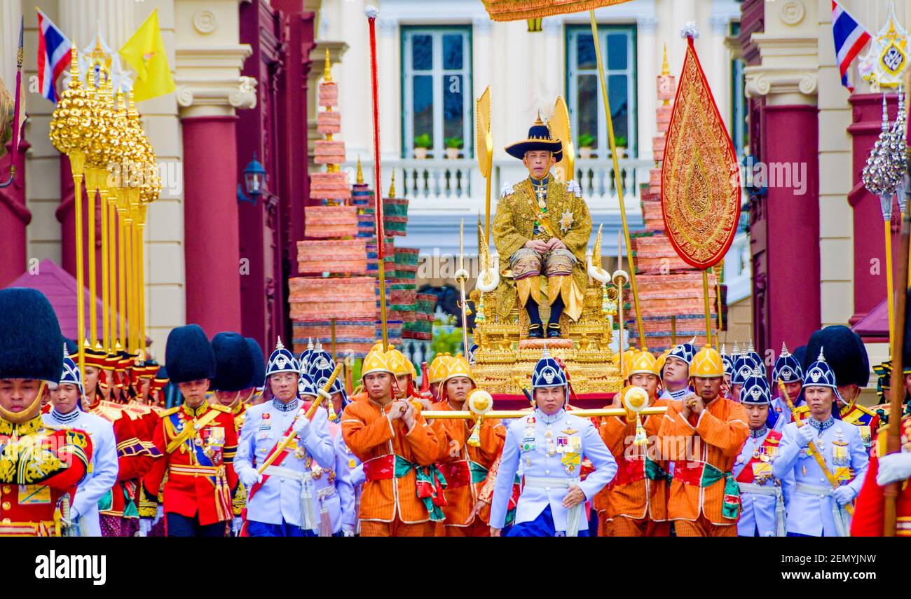 Thai King Maha Vajiralongkorn Bodindradebayavarangkun (Thai King Rama X ...
