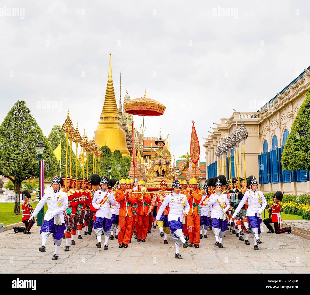 Thai King Maha Vajiralongkorn Bodindradebayavarangkun (Thai King Rama X ...
