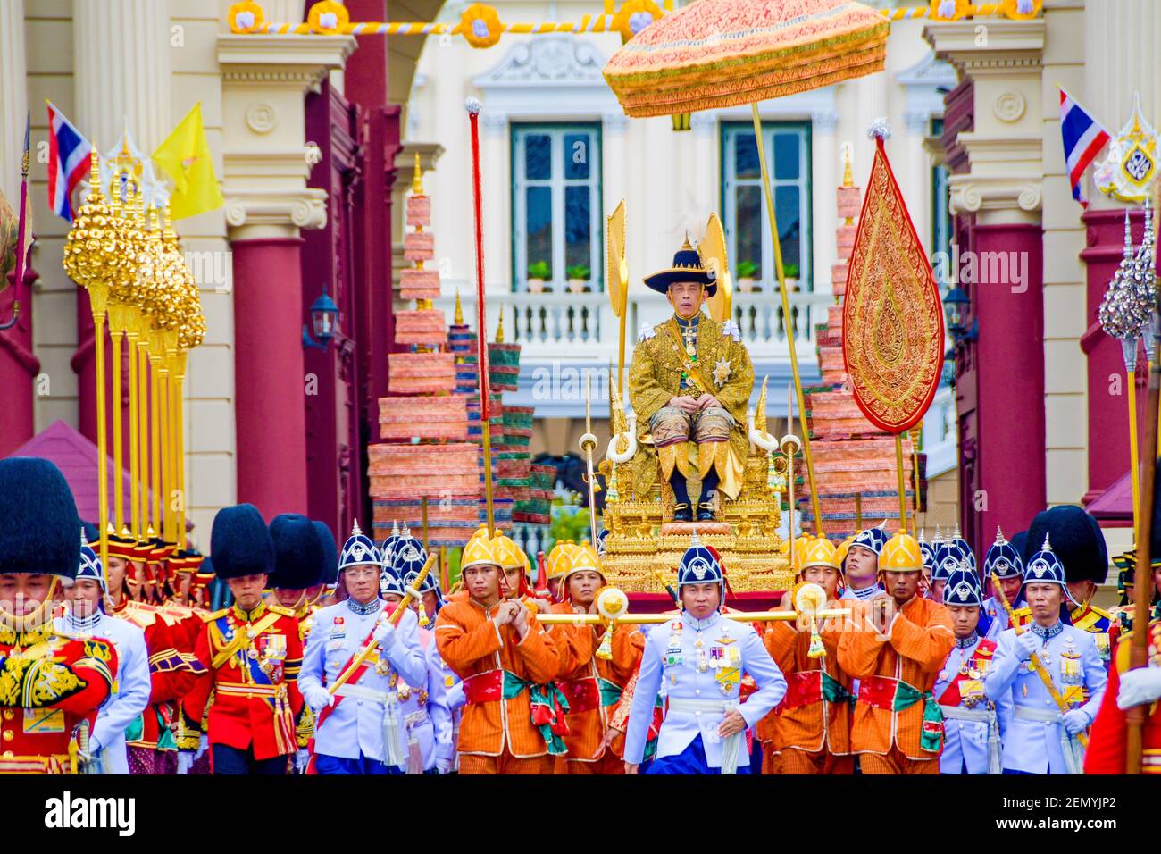 Thai King Maha Vajiralongkorn Bodindradebayavarangkun (Thai King Rama X ...