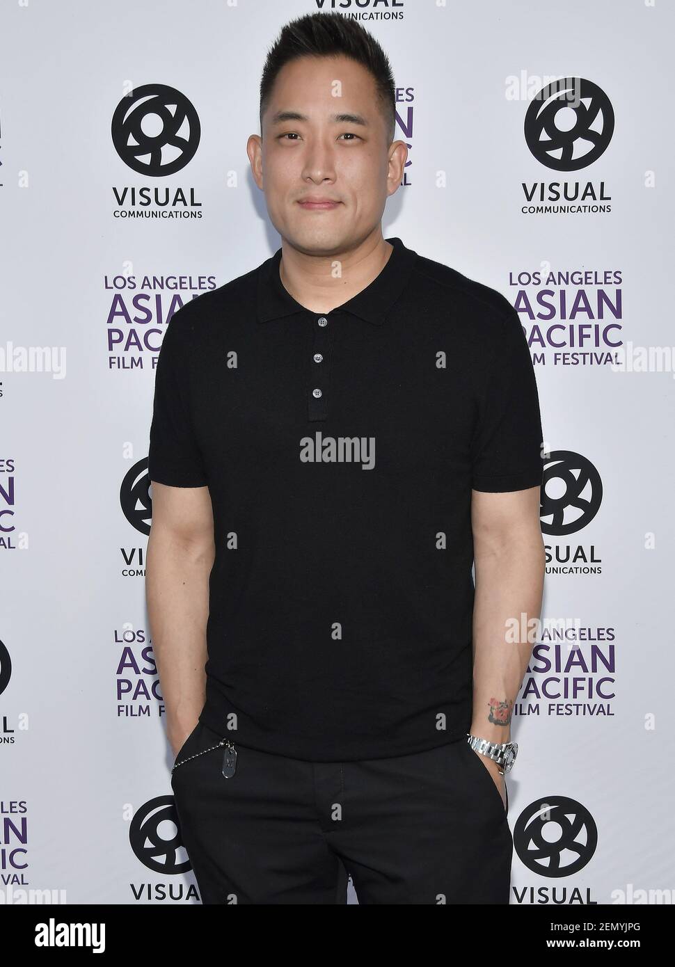 Actor Ronnie Kim at the 2019 Los Angeles Asian Pacific Film Festival ...