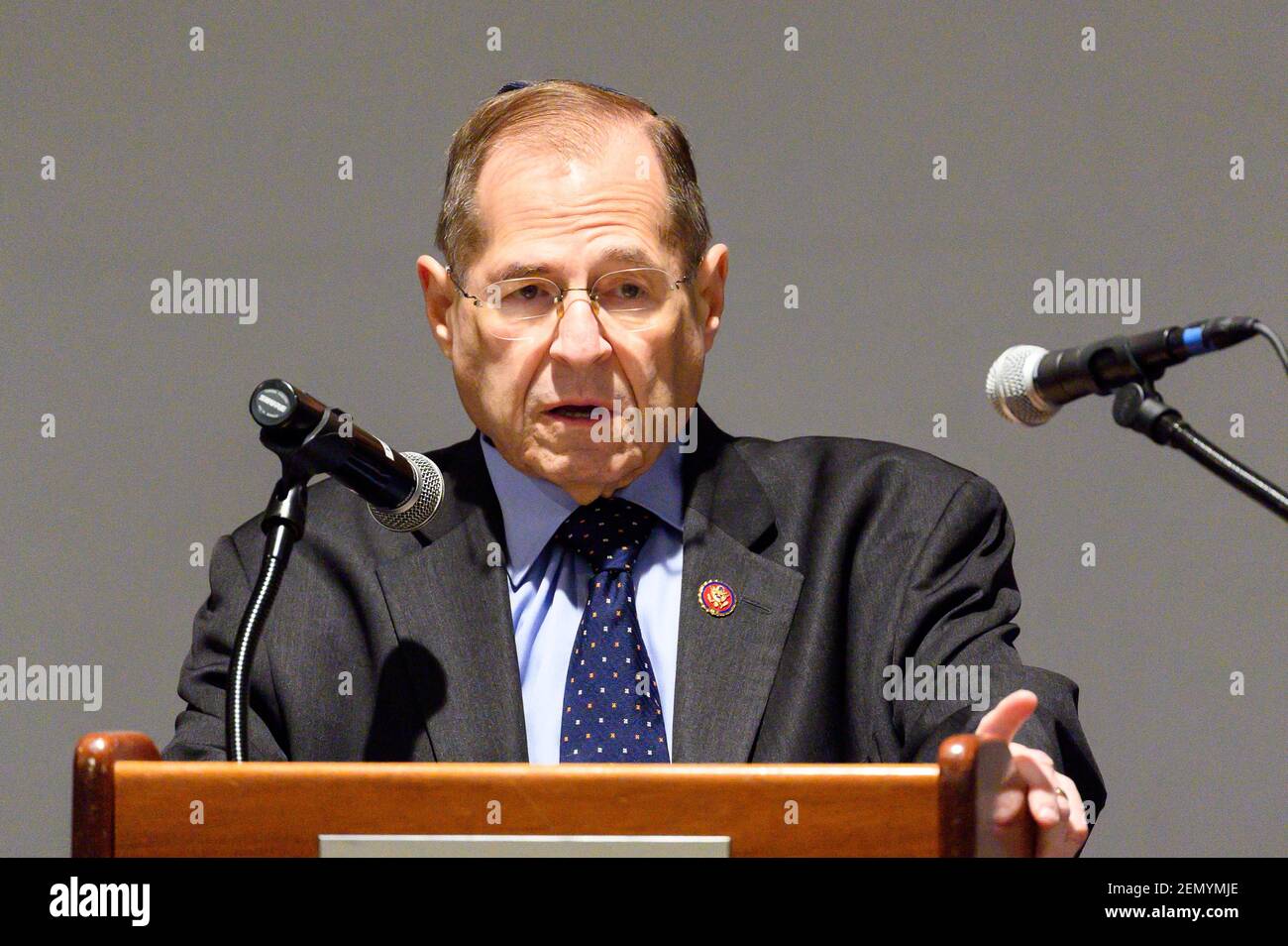 U.S. Representative Jerrold Nadler (aka Jerry Nadler, D-NY) speaking at ...