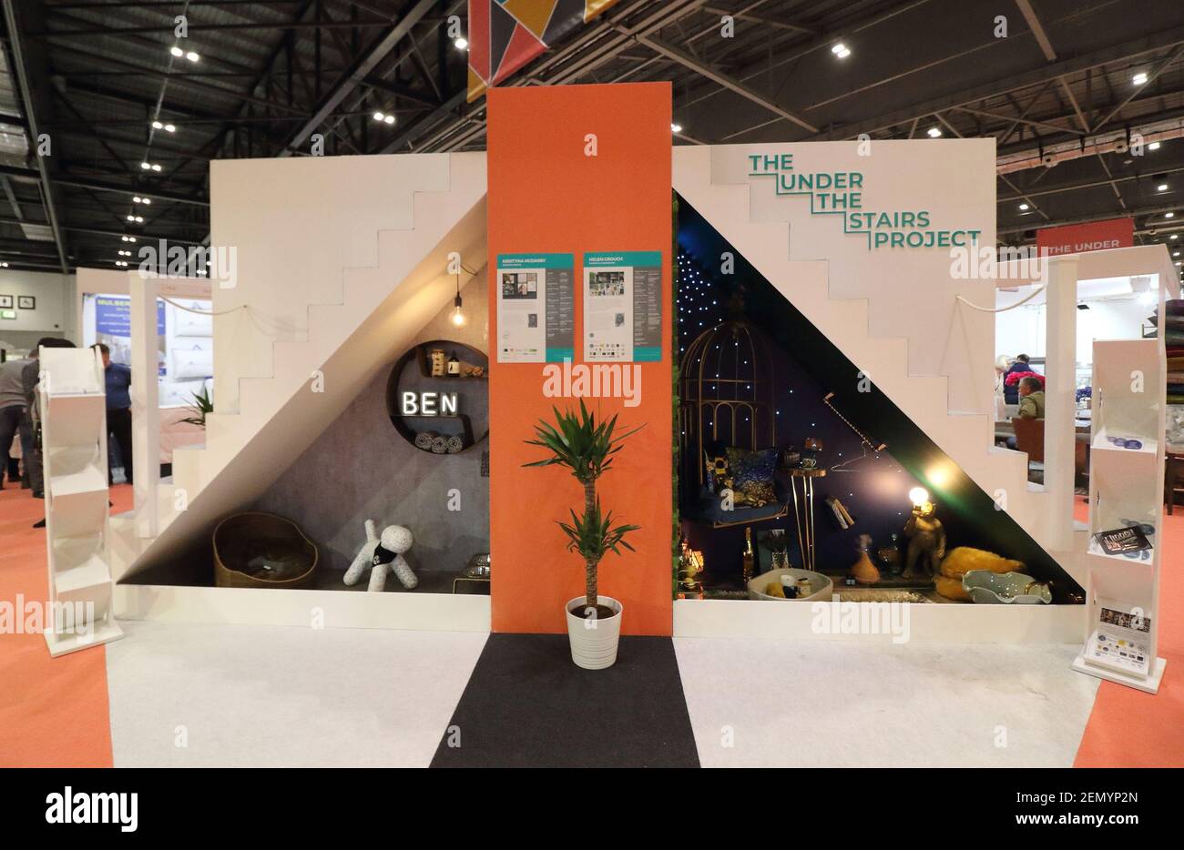 The Under the Stairs Project seen during the exhibition. Grand Designs ...