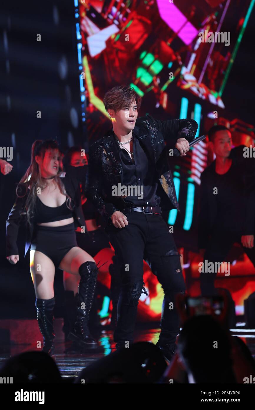 Taiwanese singer, actor and host Show Lo attends an event for his new ...