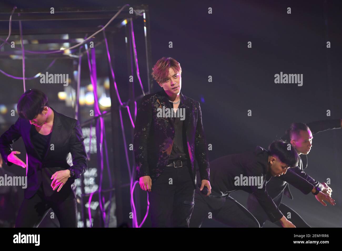 Taiwanese singer, actor and host Show Lo attends an event for his new ...
