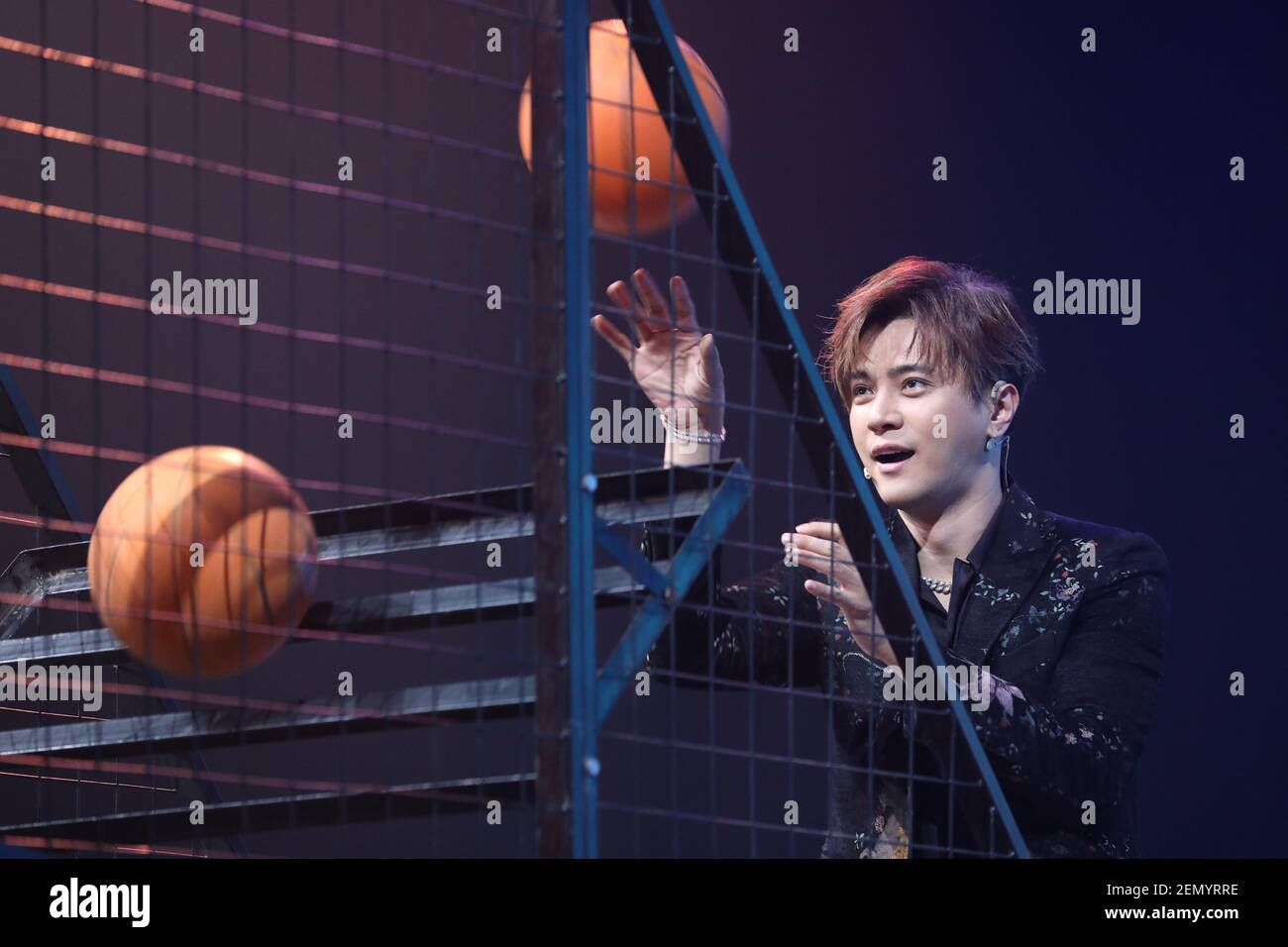 Taiwanese singer, actor and host Show Lo attends an event for his new ...