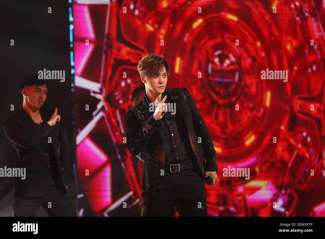 Taiwanese singer, actor and host Show Lo attends an event for his new ...