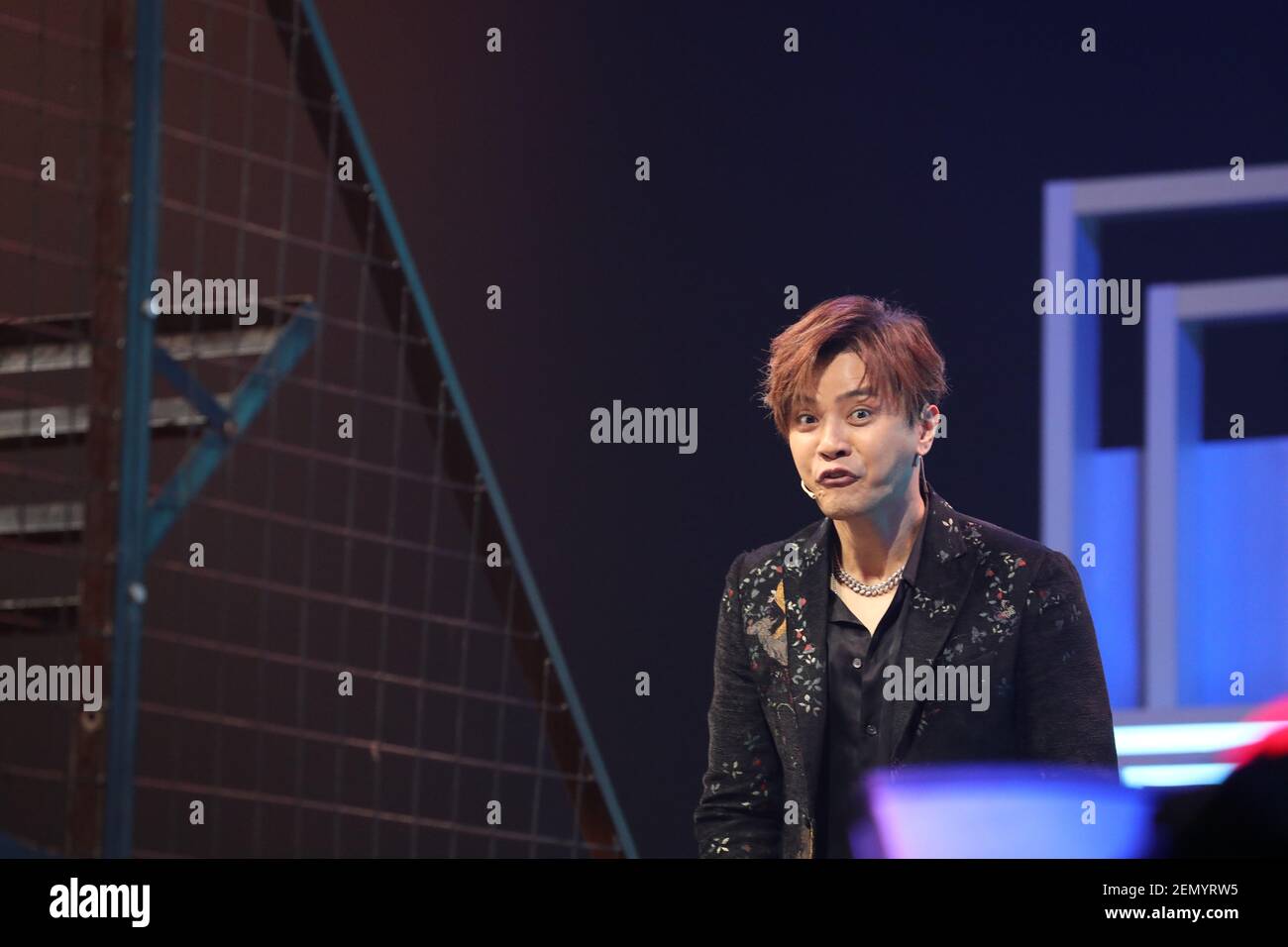 Taiwanese singer, actor and host Show Lo attends an event for his new ...