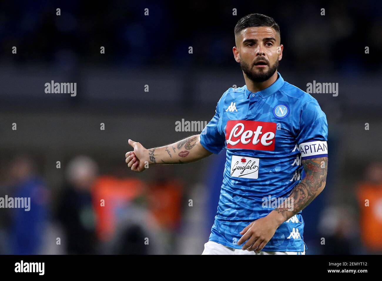 Lorenzo Insigne of Napoli gestures Napoli 05-05-2019 Stadio San Paolo ...