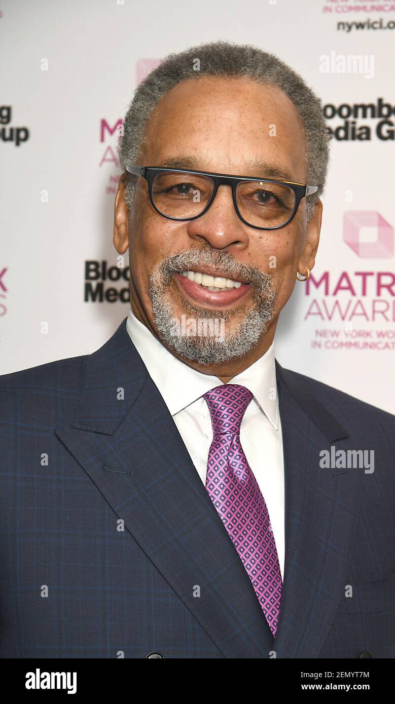 Bruce Gordon attends the 2019 Matrix Awards-honoring Women Who Connect ...
