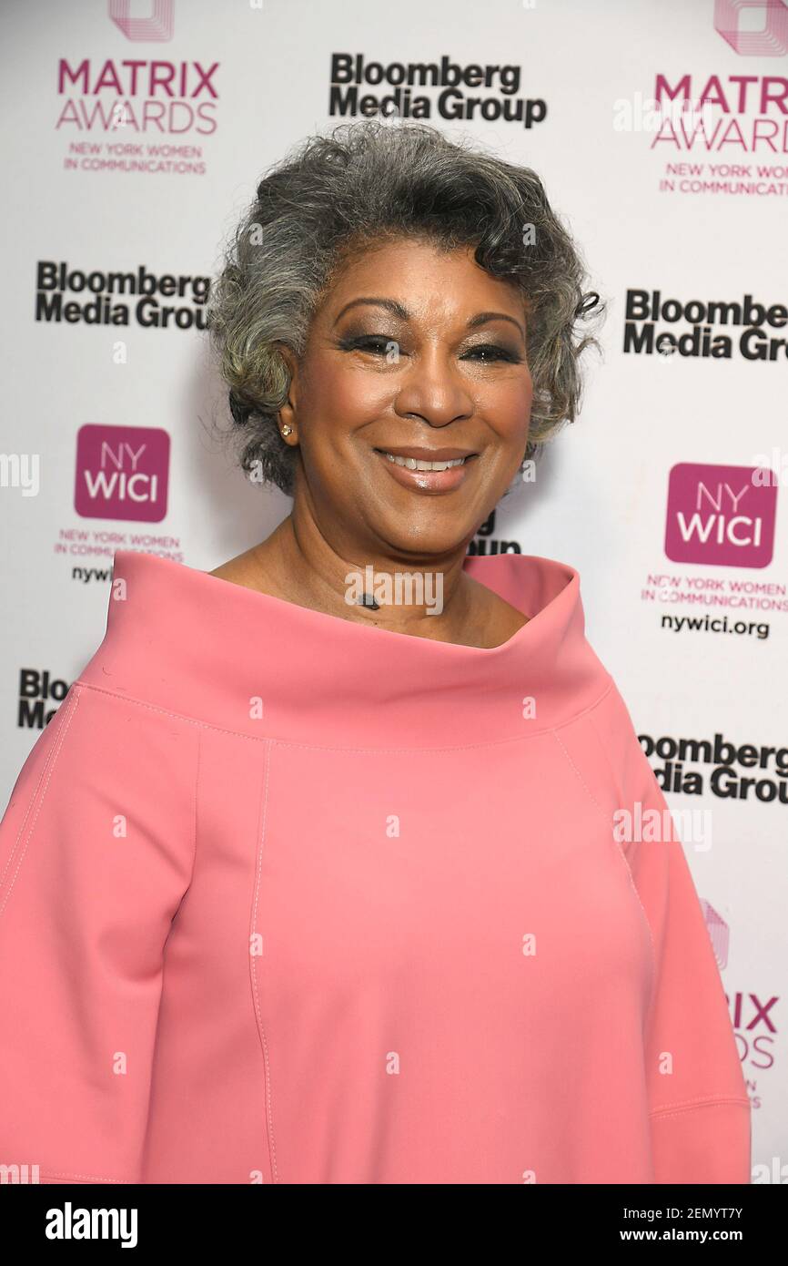 Renetta McCann attends the 2019 Matrix Awards-honoring Women Who ...