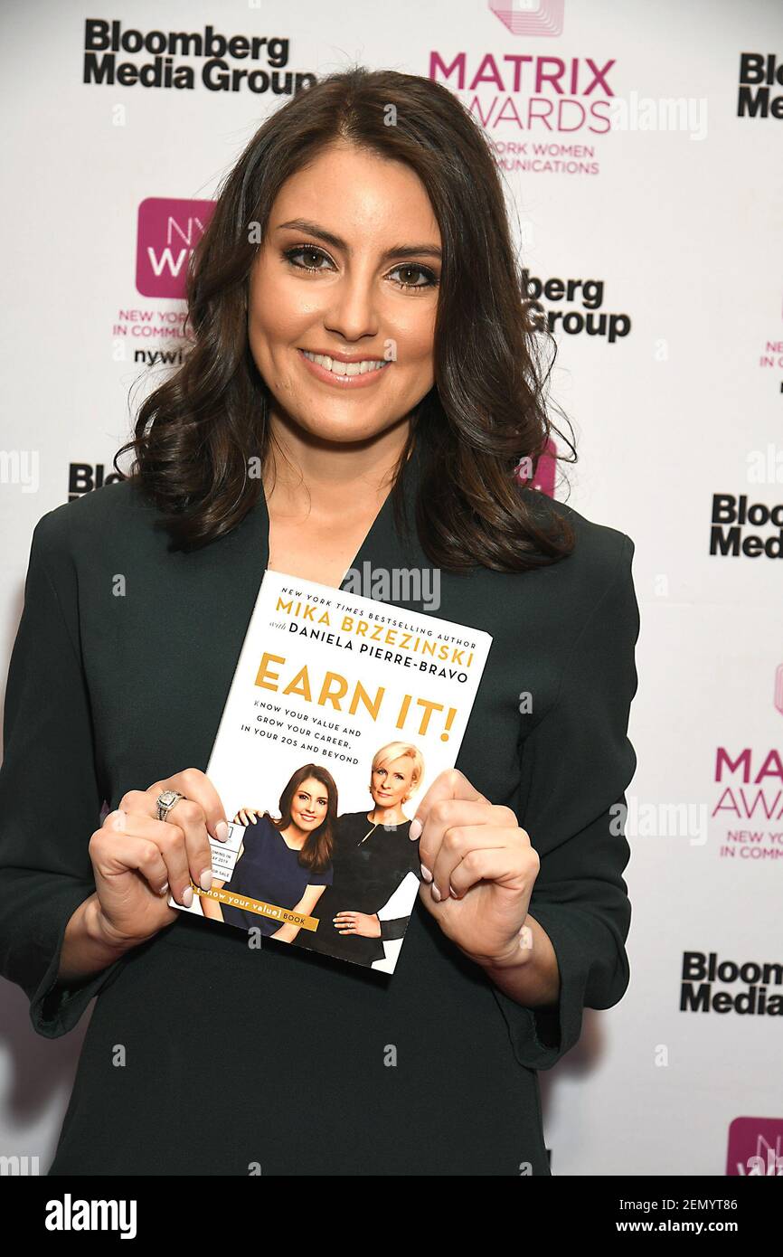 Daniela Pierre-Bravo attends the 2019 Matrix Awards-honoring Women Who ...