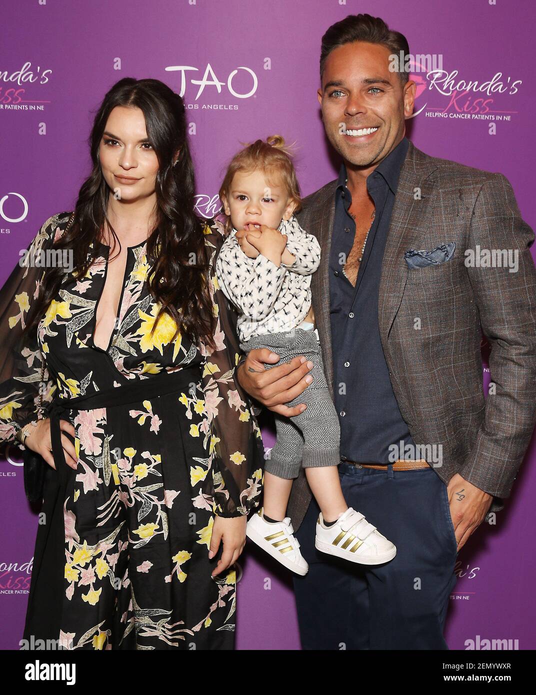 Kyle Stefanski and his family attend hosts Good Fortune Gala held at ...